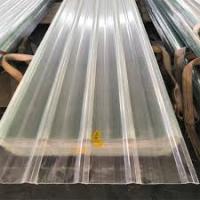 China Translucent FRP Daylighting Tile Panels 60-85% Light Transmittance with 15-25 Year Warranty for Industrial Roofing for sale