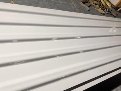 China Abrasion-Resistant FRP Gel Coat Panel 2-10mm Thickness for Industrial Cooling Towers & Chemical Applications for sale