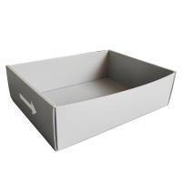 China Recyclable Polystyrene Honeycomb Packaging Box Without Lid 600x400mm for sale
