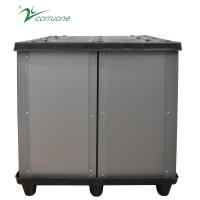 China HDPE Plastic Coaming Board Crate Correx Folding Plastic Pallet Box for sale