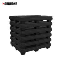 China Moisture Proof PP Turnover Box 600x400mm Polypropylene Glossy Surface Storage for sale