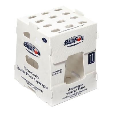 China PP Plastic Corrugated Box 500x270x270mm 13.6kg Capacity for Fresh Produce for sale