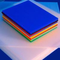 China 12mm Thick Eco Fluted Polypropylene Sheet Plastic Hollow Board for sale