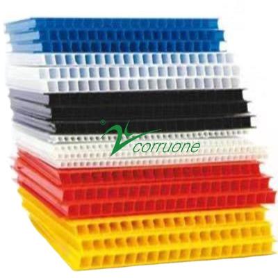 China 1.5mm-30mm Polypropylene Hollow Board Pp Corrugated Plastic Sheet for sale