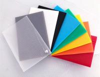 China Polypropylene PP Corrugated Sheet 10mm 12mm corrugated plastic roofing for sale