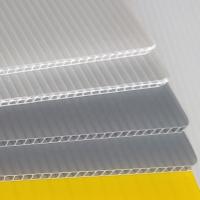 China Polypropylene PP Corrugated Sheet 10mm 12mm corrugated plastic roofing for sale