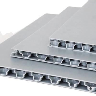 China Heavy Duty PP Honeycomb Sandwich Panel Density 1500gsm 3500gsm 6mm Thickness Lightweight for sale