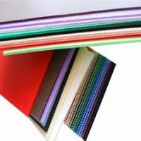 China Blue Red Recycled Corrugated Plastic Sheets 10mm PP Corrugated Board for sale