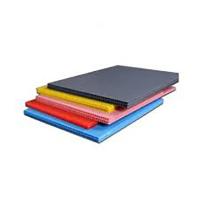 China Blue Red Recycled Corrugated Plastic Sheets 10mm PP Corrugated Board for sale