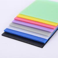 China 2mm-12mm Thickness Recycled Corrugated Plastic Sheets For Advertising for sale