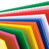 China 2mm-12mm Thickness Recycled Corrugated Plastic Sheets For Advertising for sale