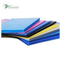 China 3mm 4mm Recycled Corrugated Plastic Sheets PE PP Hollow Board for sale