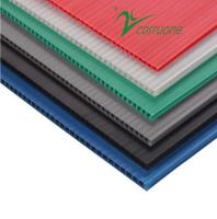 China 3mm 4mm Recycled Corrugated Plastic Sheets PE PP Hollow Board for sale