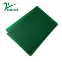China 2400x1200mm PP Corrugated Plastic Sheet 4mm Coroplast Board Custom Size for sale