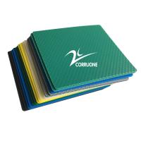 China Yellow Coroplast Board 5mm 6mm 8mm Corrugated Plastic Sheets 4x8 for sale