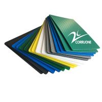 China Yellow Coroplast Board 5mm 6mm 8mm Corrugated Plastic Sheets 4x8 for sale