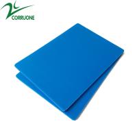 China 4mm 4x8 Coroplast Sheet 48x96in PP Hollow Construction Board for sale