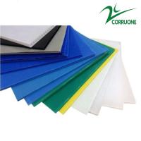 China 10mm 12mm White Corflute Sheets Correx Floor Protection Sheets for sale