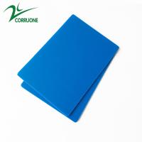 China Yellow Recycled PP Corrugated Sheet 900x600 Corrugated Plastic Panel for sale