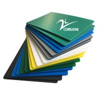 China Green Polypropylene Correx Board Con Pearl PP Honeycomb Board for sale