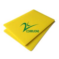 China Green Polypropylene Correx Board Con Pearl PP Honeycomb Board for sale