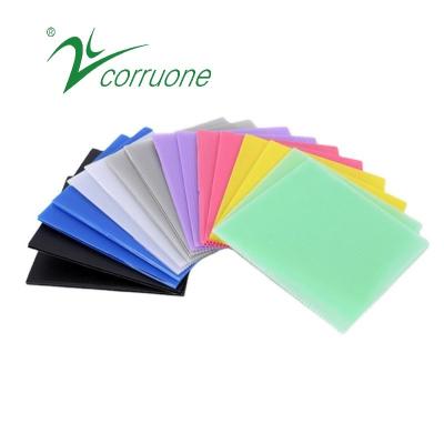 China 2440x1220 PP Corrugated Sheet 5mm 6mm Fluted Polypropylene Sheet for sale