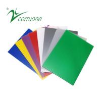 China 2440x1220 PP Corrugated Sheet 5mm 6mm Fluted Polypropylene Sheet for sale