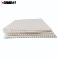 China Flame Retardant PP Corrugated Plastic Sheet 6mm 12mm Floor Protection White Corflute Board for sale