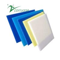 China Black Corflute Sheet 6mm 8mm Correx Floor Protection Roll for sale