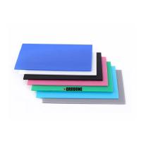 China Black PP Corrugated Sheet 2400x1200mm Floor Protection 2mm to 12mm Thickness for sale