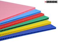 China PP 3mm Corflute Sheet Correx Corrugated Plastic Floor Protection Sheets for sale