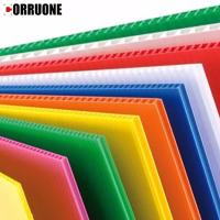China PP 3mm Corflute Sheet Correx Corrugated Plastic Floor Protection Sheets for sale