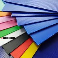 China PP 3mm Corflute Sheet Correx Corrugated Plastic Floor Protection Sheets for sale