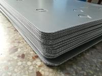 China 2mm-6mm Polypropylene Honeycomb Sheet Waterproof PP Corrugated Board for sale