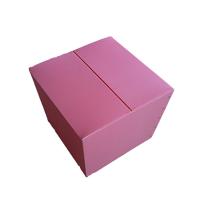 China Okra Folding PP Carton Box Correx Storage Corrugated PP Box for sale