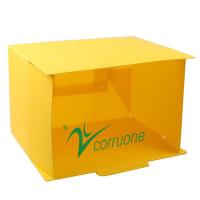 China 1.5mm-30mm PP Corrugated Plastic Packaging Boxes White Green Blue for sale