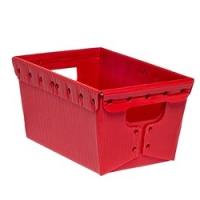 China 1.5mm-30mm PP Corrugated Plastic Packaging Boxes White Green Blue for sale