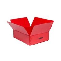 China 1.5mm-30mm PP Corrugated Plastic Packaging Boxes White Green Blue for sale