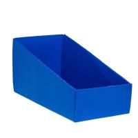 China Industrial PP Corrugated Plastic Bin 2-6mm Thickness Custom Size Reusable Storage Box for sale