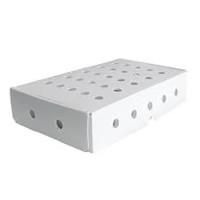 China Corrugated PP Plastic Seafood Box 5kg 10kg Custom Waterproof Frozen Meat Packaging for sale