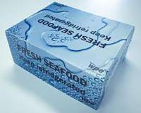 China Corrugated PP Plastic Seafood Box 5kg 10kg Custom Waterproof Frozen Meat Packaging for sale