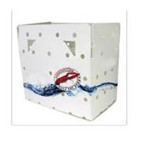 China Corrugated PP Plastic Seafood Box 5kg 10kg Custom Waterproof Frozen Meat Packaging for sale