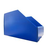 China Polypropylene Corrugated Plastic Packaging Boxes 2-12mm Thickness Coroplast Turnover Box for sale