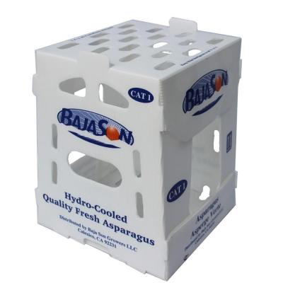 China 5mm 6mm Correx PP Plastic Boxes For Fruits And Vegetables for sale