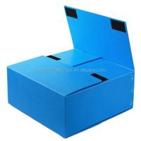 China PP Corrugated Plastic Turnover Box 500x270x270mm Black Correx Packaging Box 13.6kg Capacity for sale