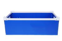 China Yellow Asparagus Correx PP Corrugated Box 3.5mm Corflute Storage Boxes for sale