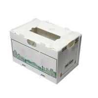 China 3.5mm Corn Corrugated Plastic Moving Boxes Matt Lamination Printing for sale