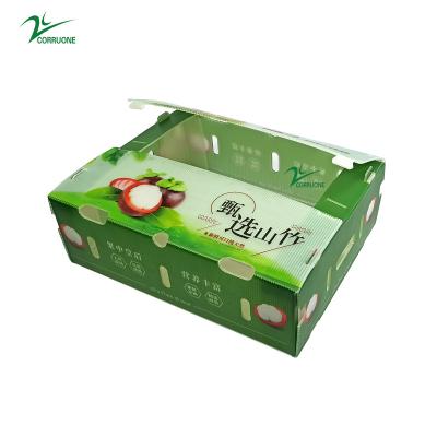 China Recyclable Thermal Insulation Packaging Box for Fruits Vegetables 100L Food Grade PP for sale
