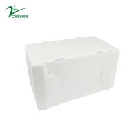 China PP Corrugated Plastic Box 500x270x270mm Waterproof Reusable Vegetable Fruit Box for sale