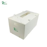 China PP Corrugated Plastic Box 500x270x270mm Waterproof Reusable Vegetable Fruit Box for sale